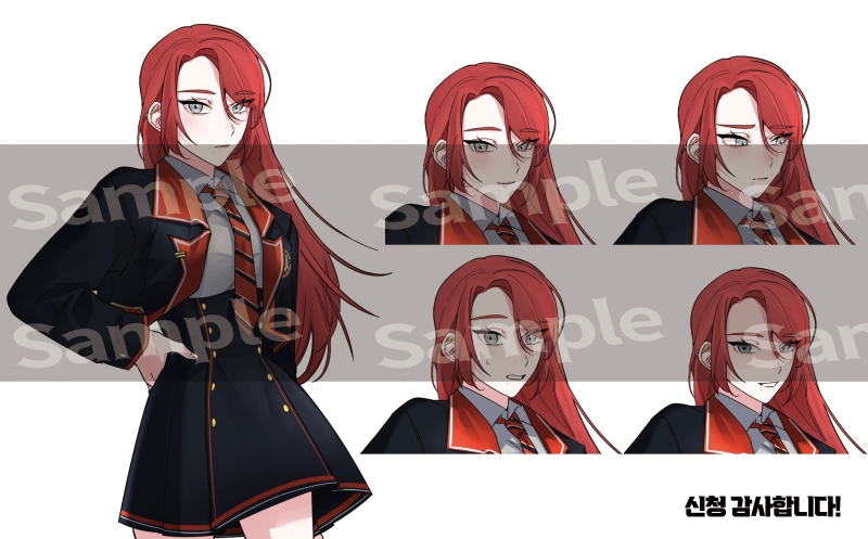 TRPG 미소녀 스탠딩 | 포텥칩 | CREPE